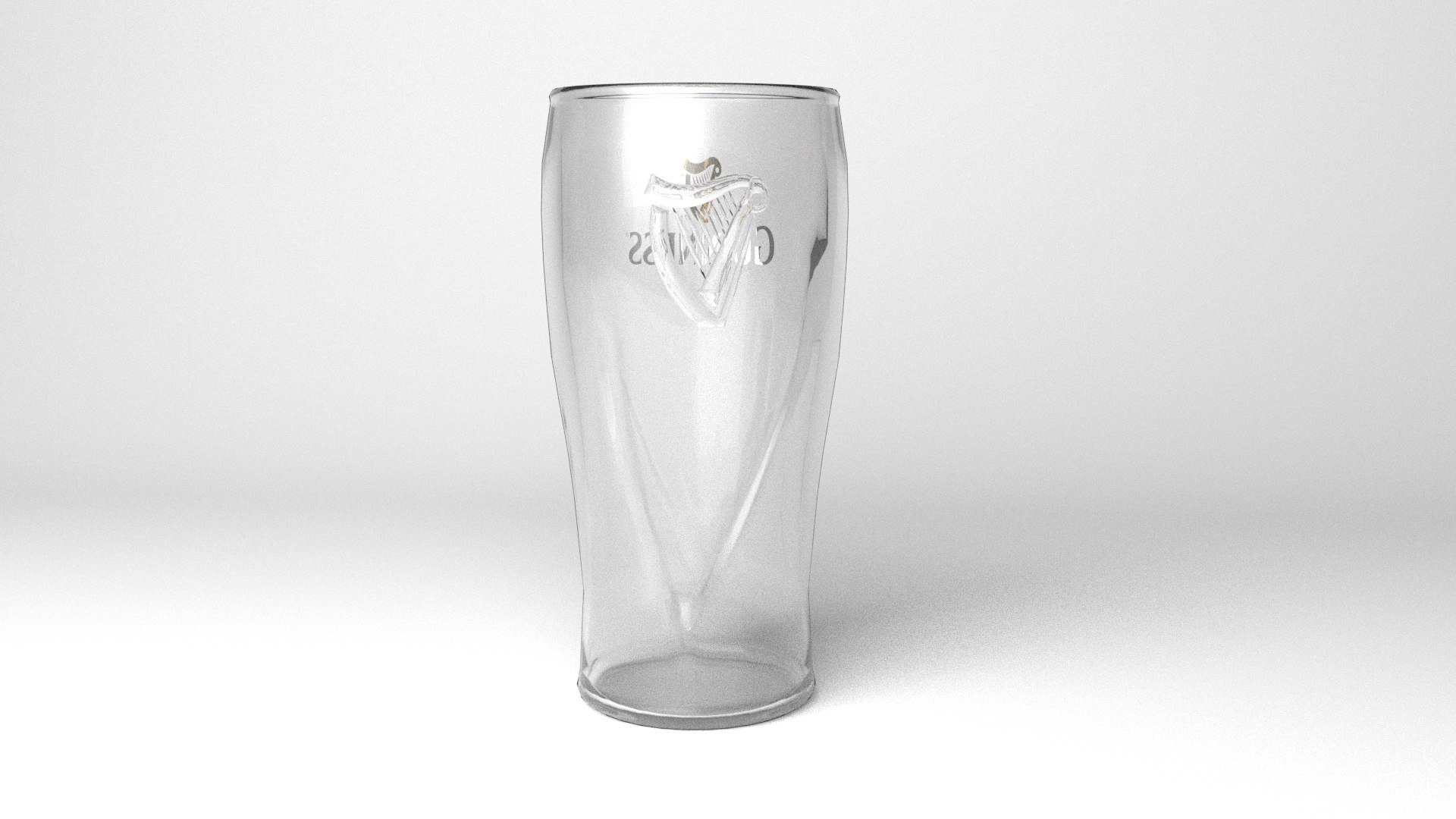 3D Guinness Beer Glass Model - TurboSquid 1206073