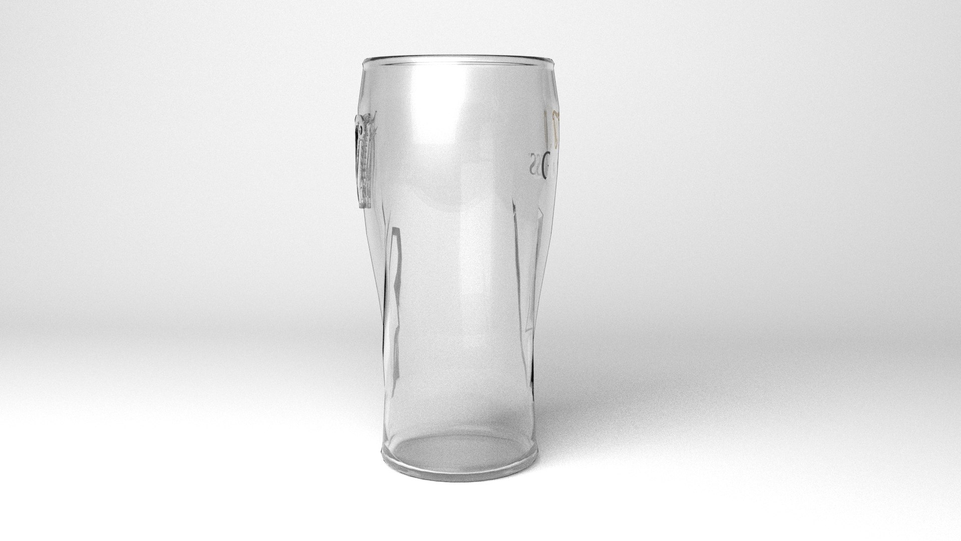 3D Guinness Beer Glass Model - TurboSquid 1206073