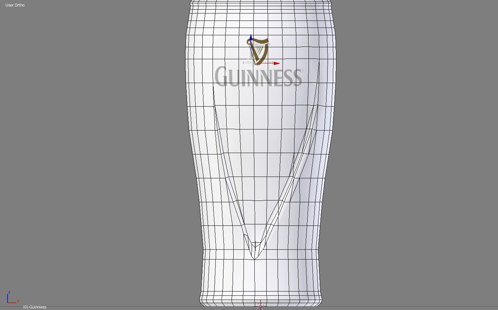 3D Guinness Beer Glass Model - TurboSquid 1206073