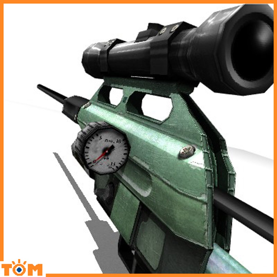 3d Dan Tranquilizer Rifle