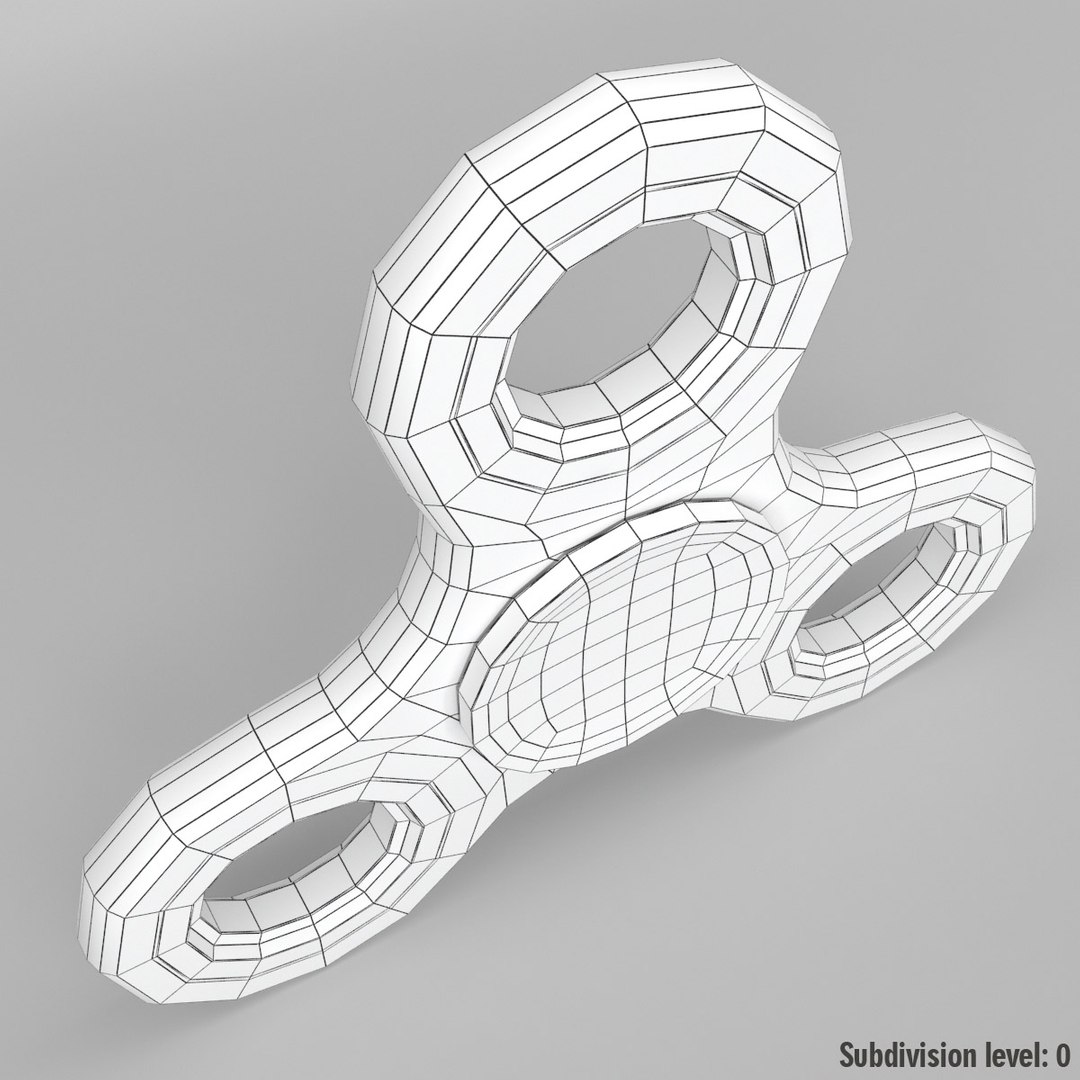3D Model Fidget Spinner - TurboSquid 1184193