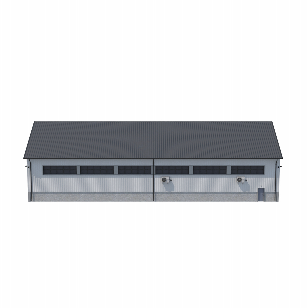 Warehouse Building 3D Model - TurboSquid 2300662