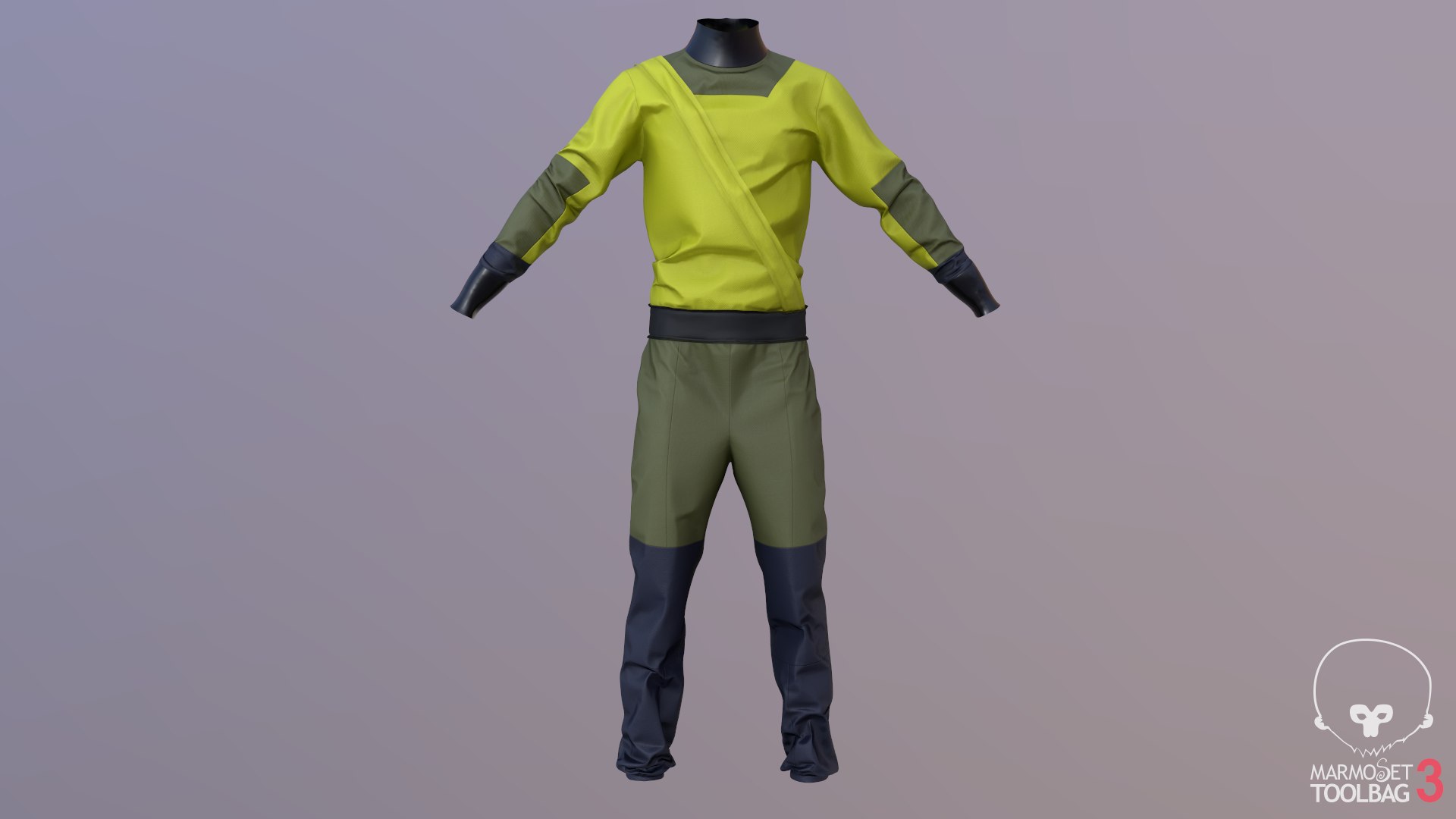 Dry Suit Collection 3D model - TurboSquid 2052357
