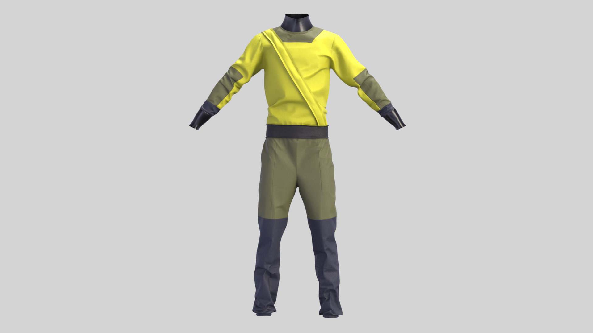 Dry Suit Collection 3D model - TurboSquid 2052357