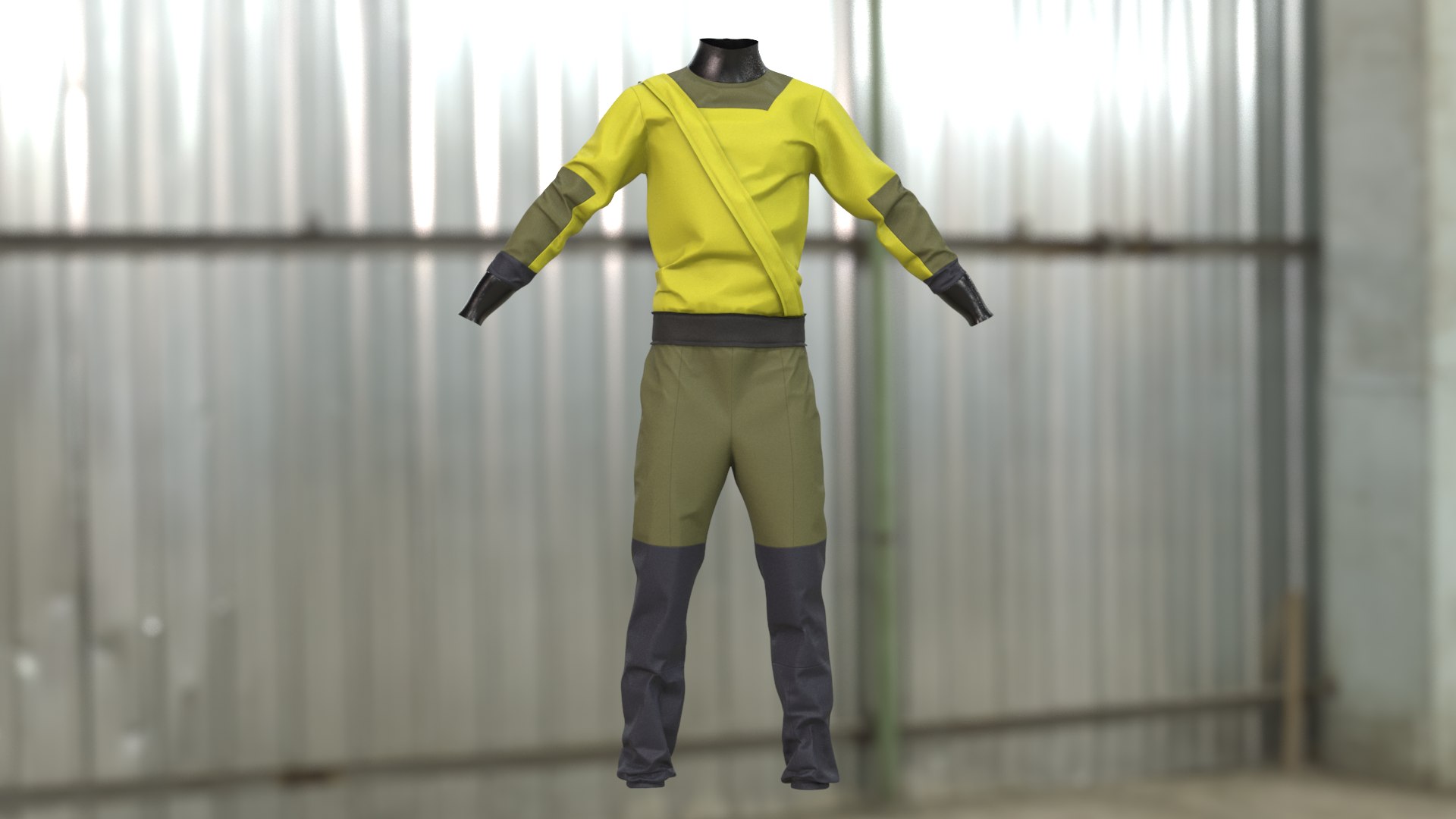 Dry Suit Collection 3D Model - TurboSquid 2052357