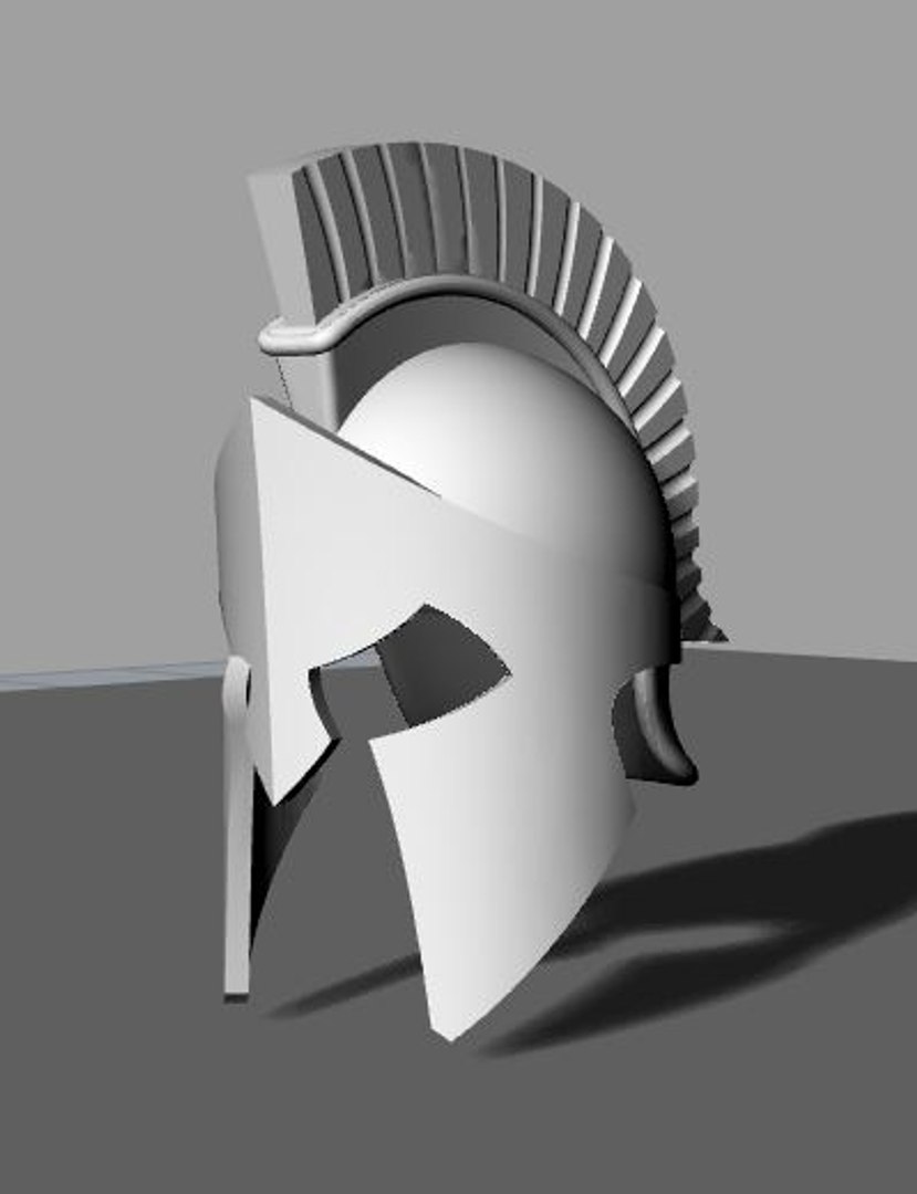 3D Model Spartan Helmet - TurboSquid 1396020