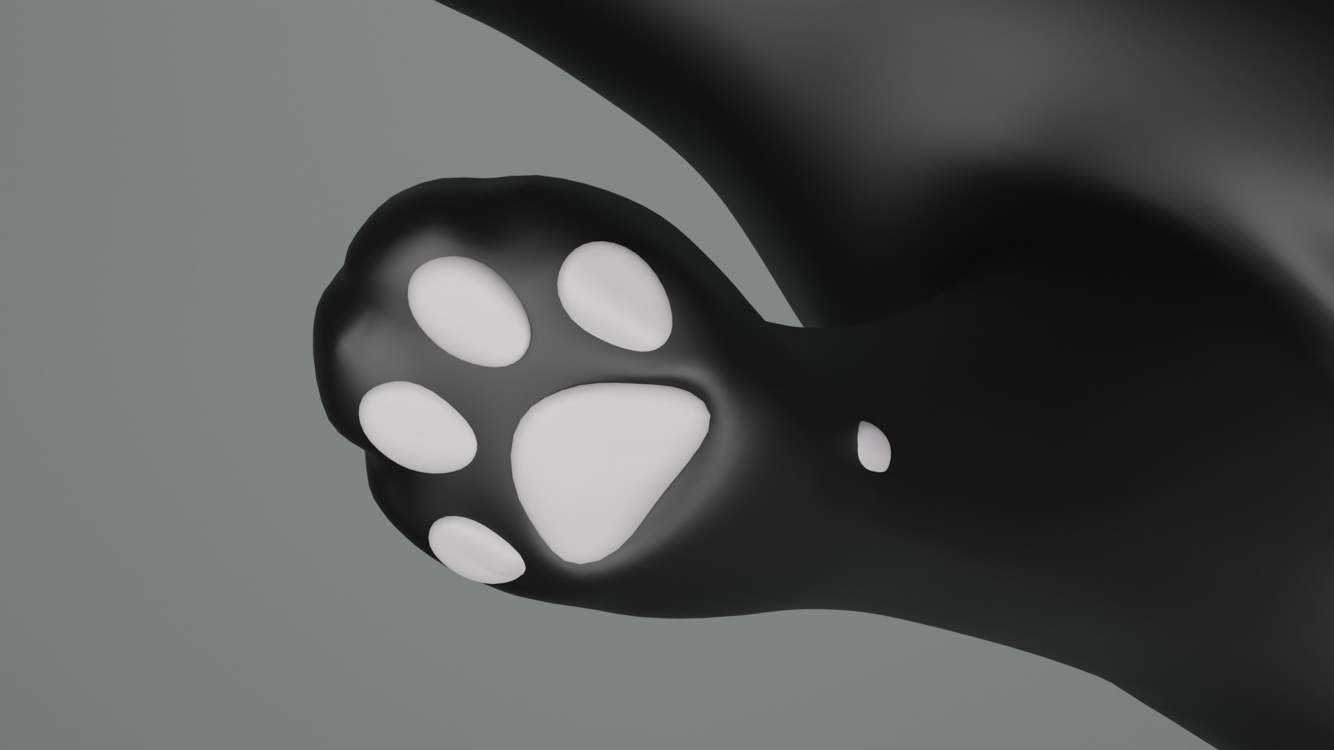 3D Domestic Black Cat 001 - TurboSquid 2141370