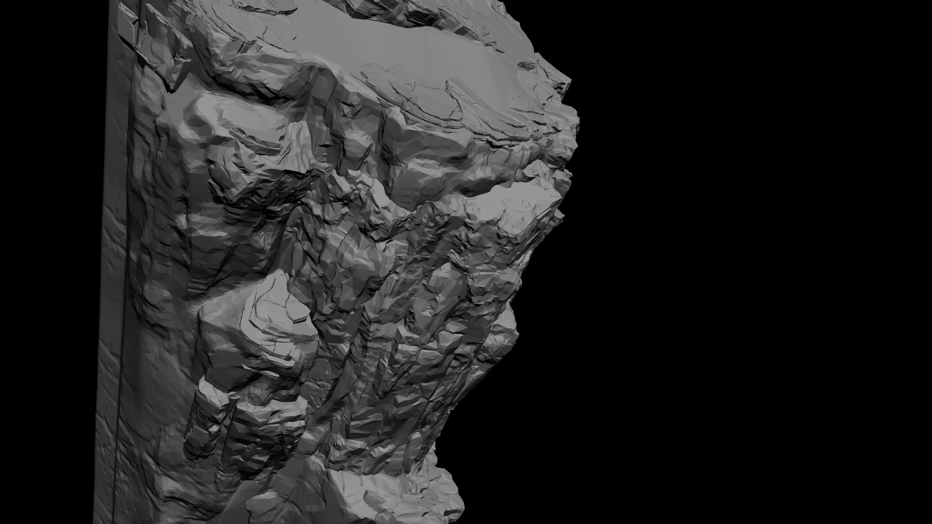 3D Cliff Rock Pack - TurboSquid 1989505