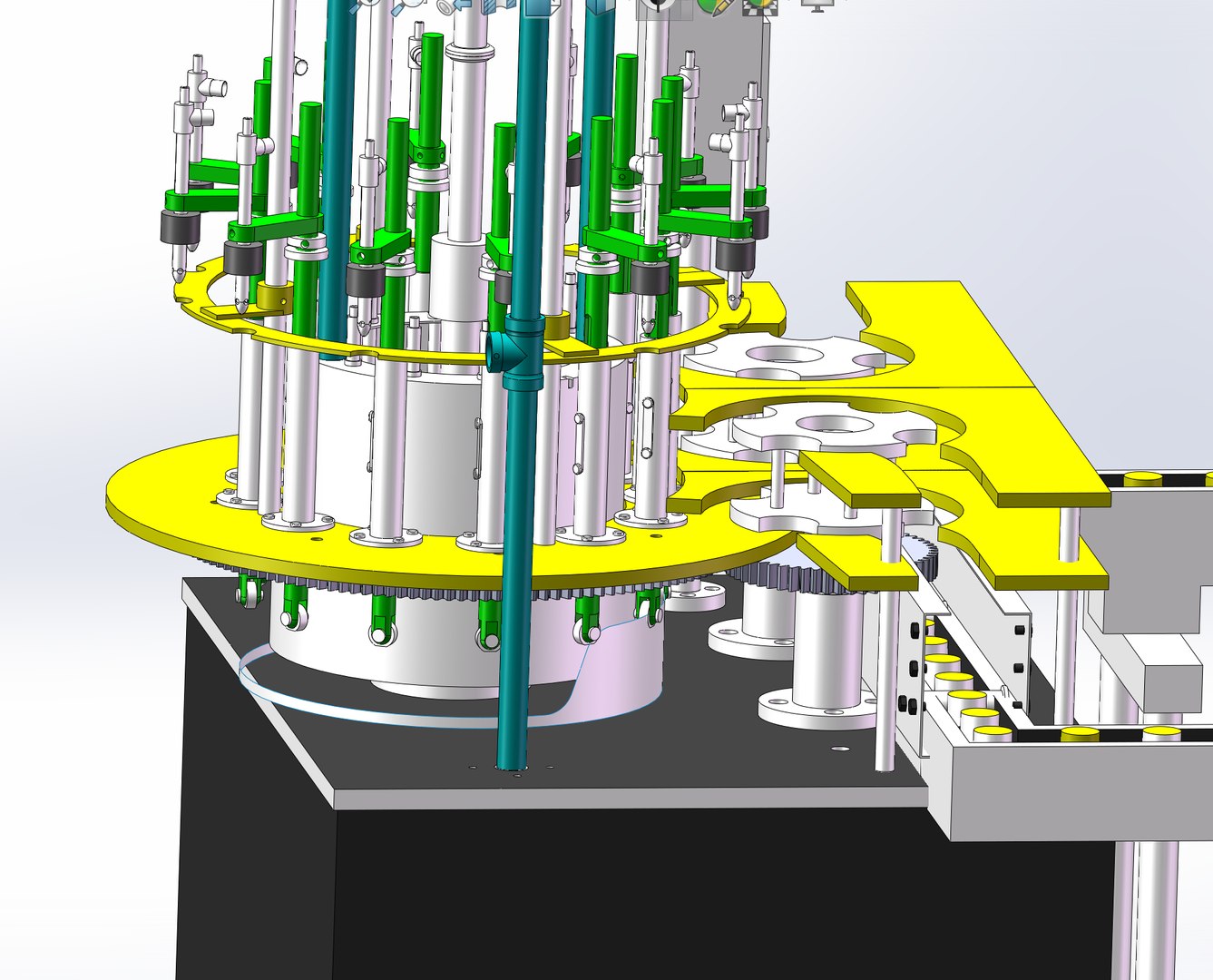 3D Liquid Filling Machine Assembly Line - TurboSquid 1993527