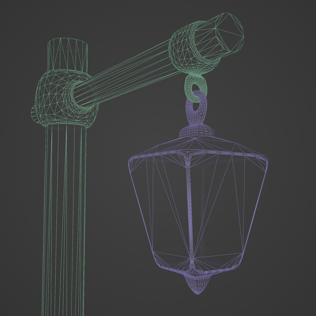 Outdoor Lamp Lantern 3D model - TurboSquid 2107658