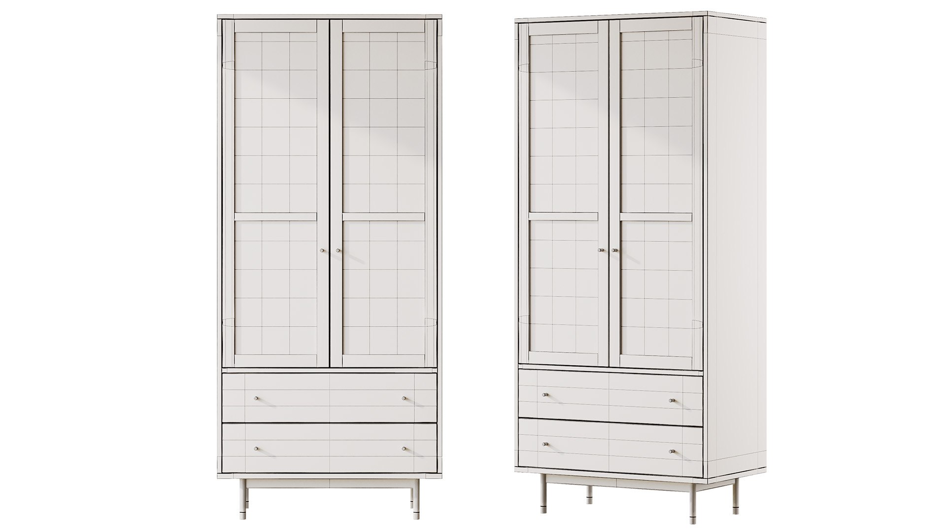 3D Closet Asiman Model - TurboSquid 2336499