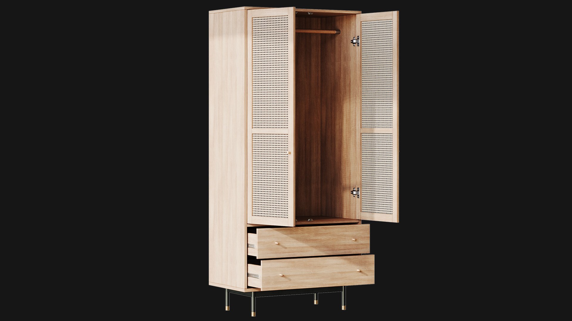 3D Closet Asiman Model - TurboSquid 2336499