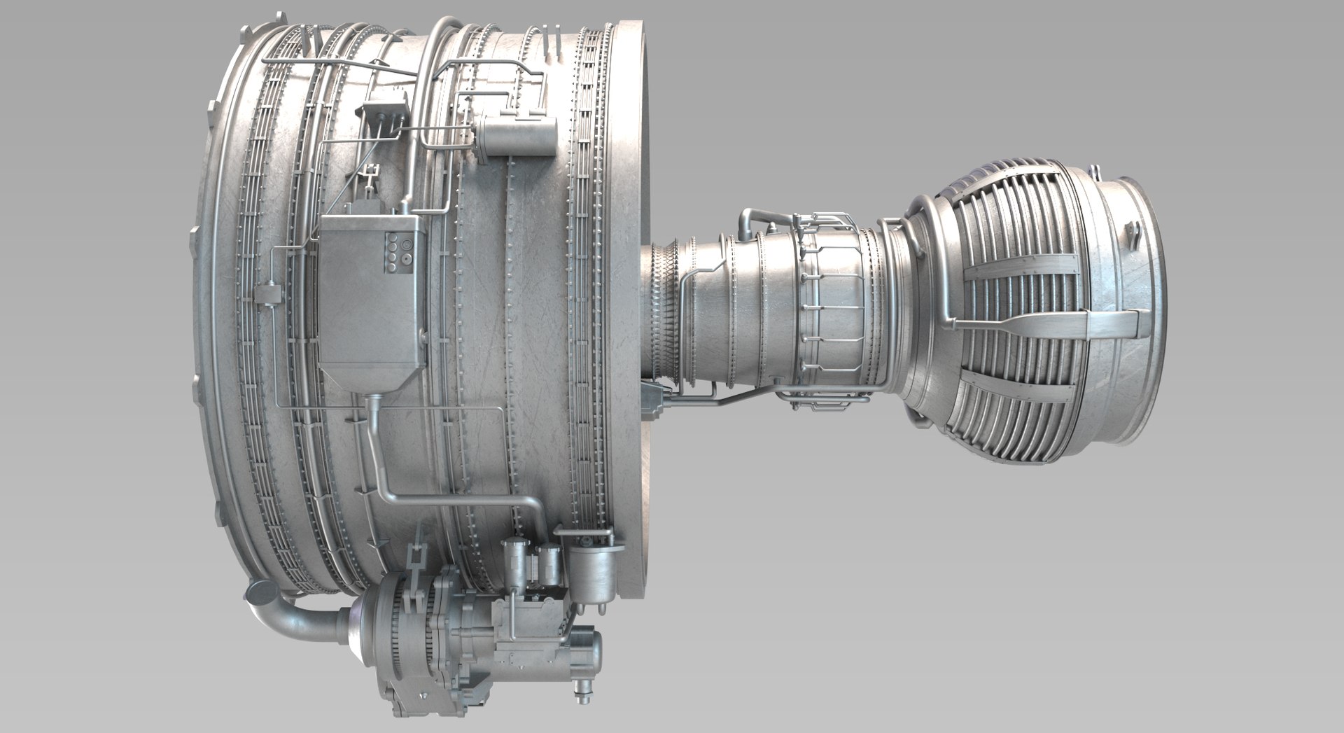 LEAP-1A Turbofan Engine 3D Model - TurboSquid 1875183