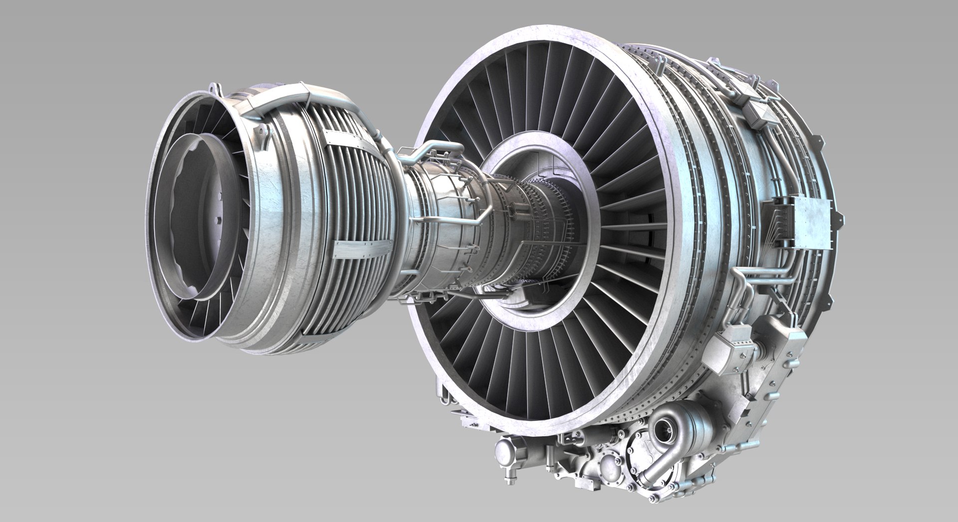 LEAP-1A Turbofan Engine 3D Model - TurboSquid 1875183