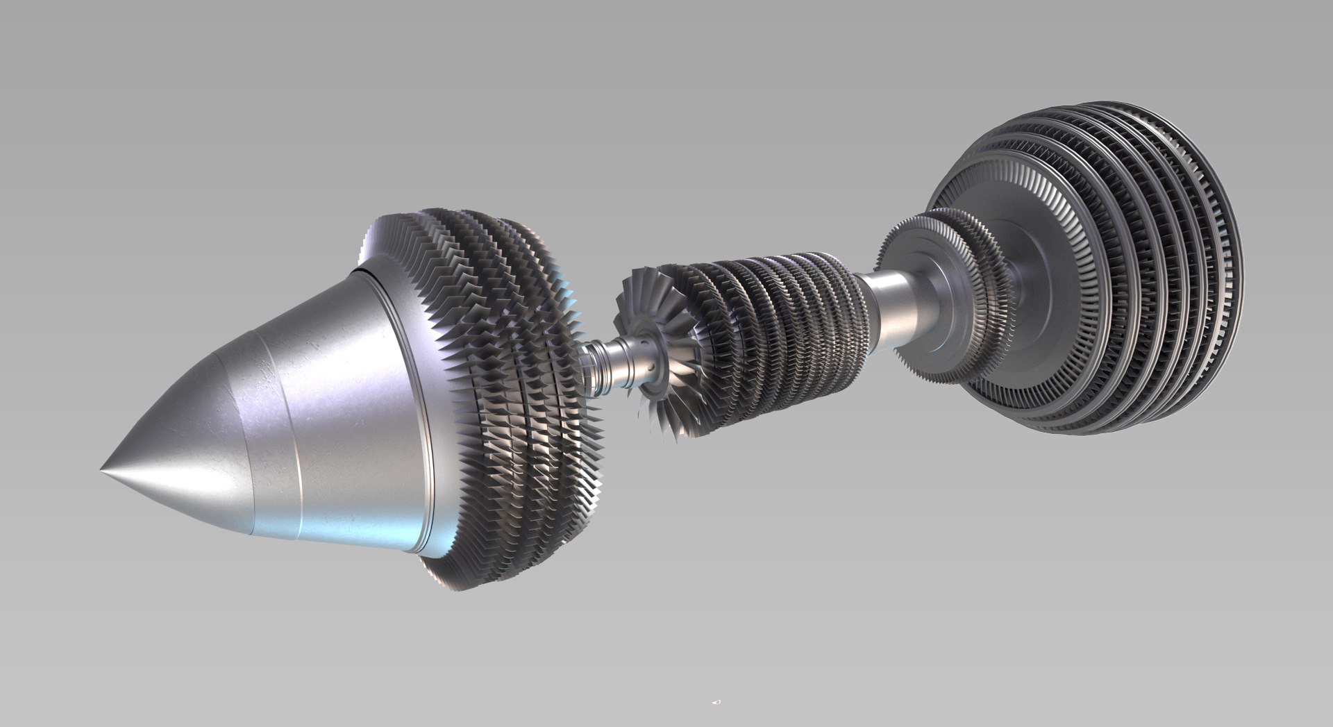 LEAP-1A Turbofan Engine 3D Model - TurboSquid 1875183