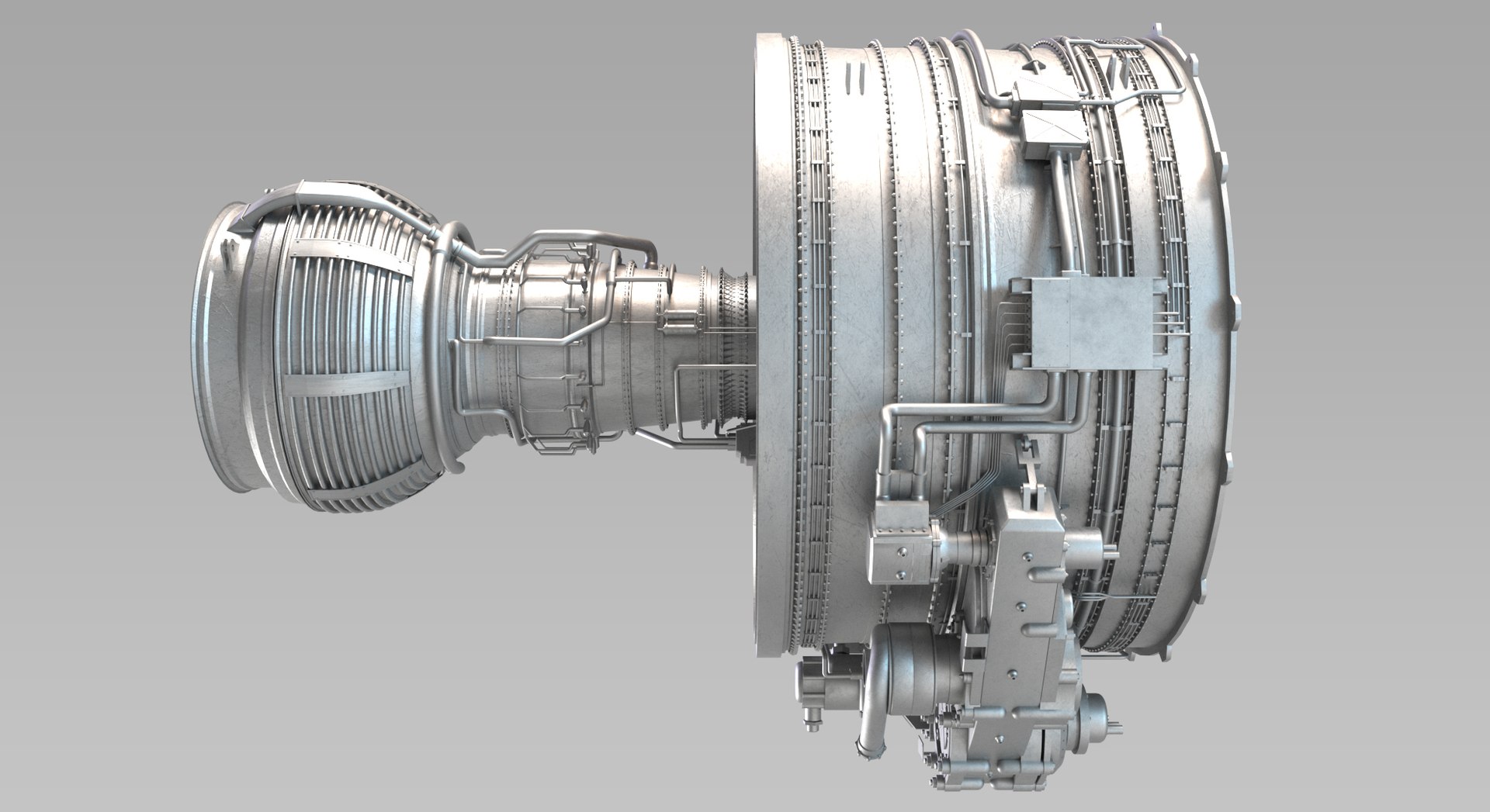 LEAP-1A Turbofan Engine 3D Model - TurboSquid 1875183