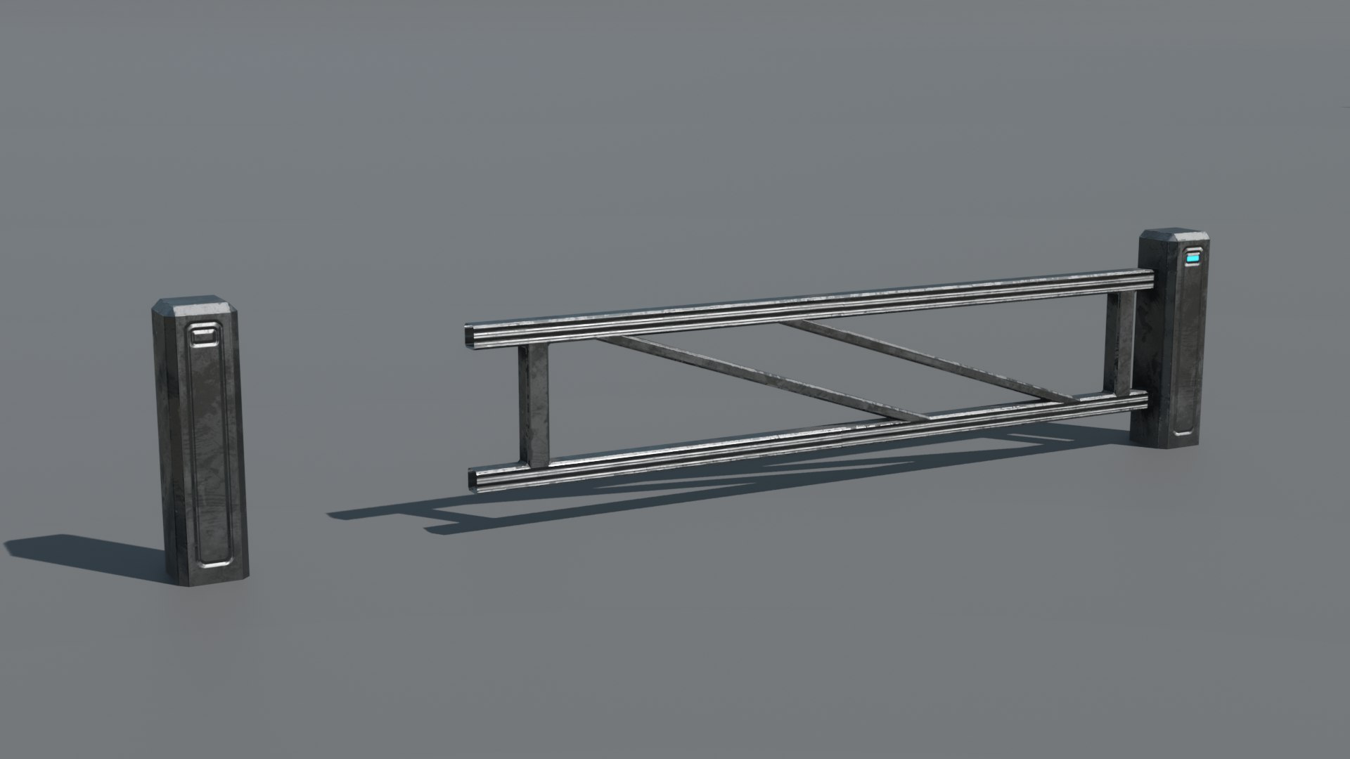 3D Street Retro Future Props - TurboSquid 2271489