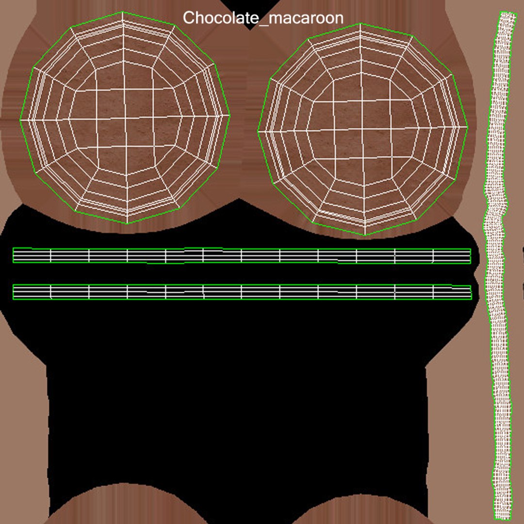 3D Macaroon Stands - TurboSquid 2369771