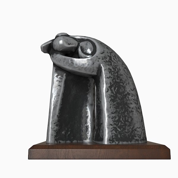 3D statuette statue model - TurboSquid 1380370