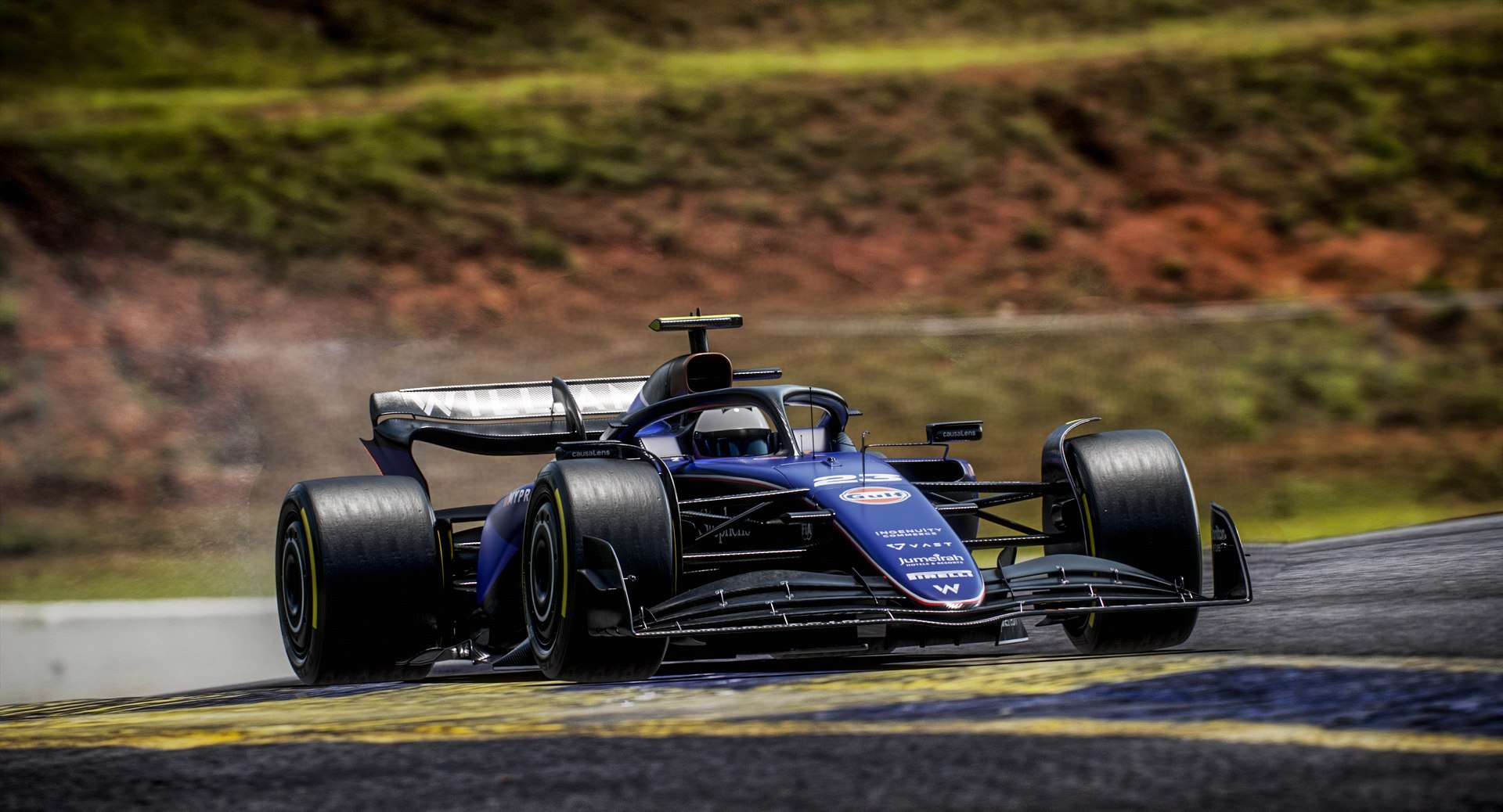 Williams FW46 F1 Team Formula 1 Season 2024 3D Model - TurboSquid 2222091