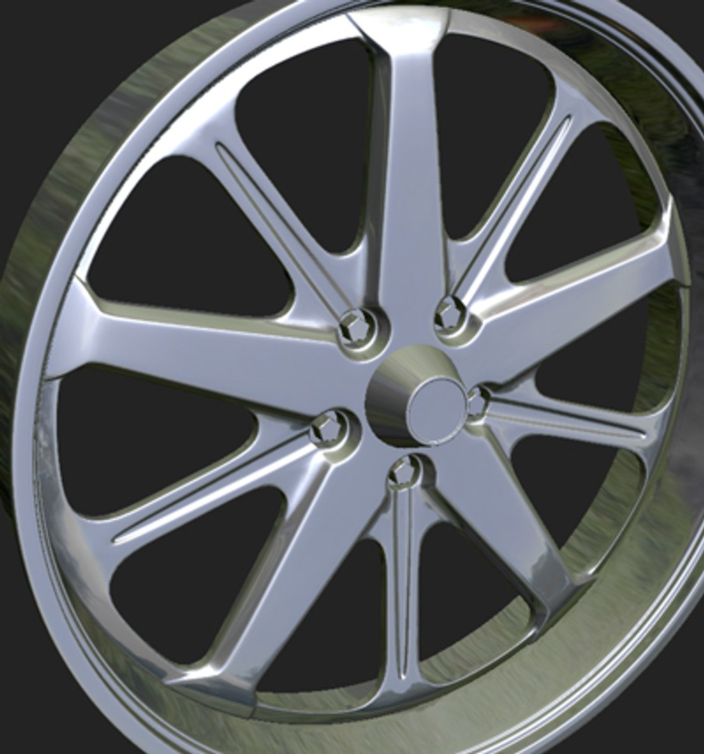 wheels rim 3d model