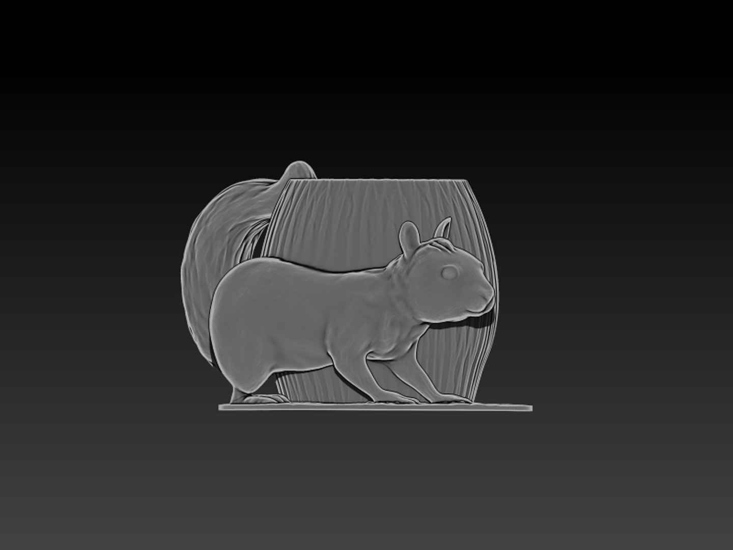 maya squirrel mug