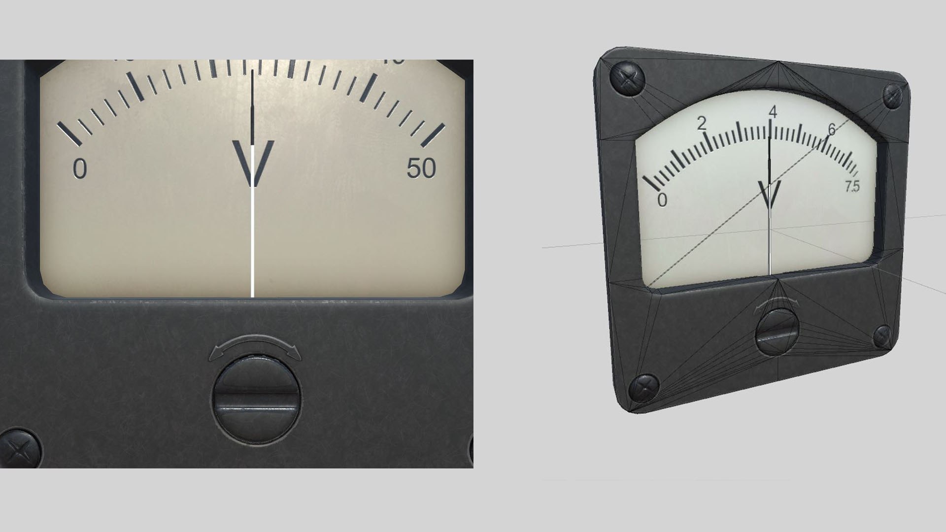 3D Voltmeter Virtual Labs - TurboSquid 1632311