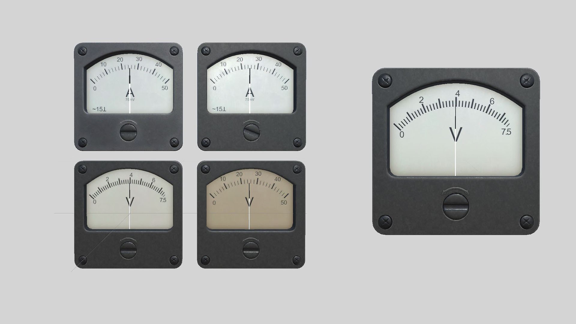 3D Voltmeter Virtual Labs - TurboSquid 1632311