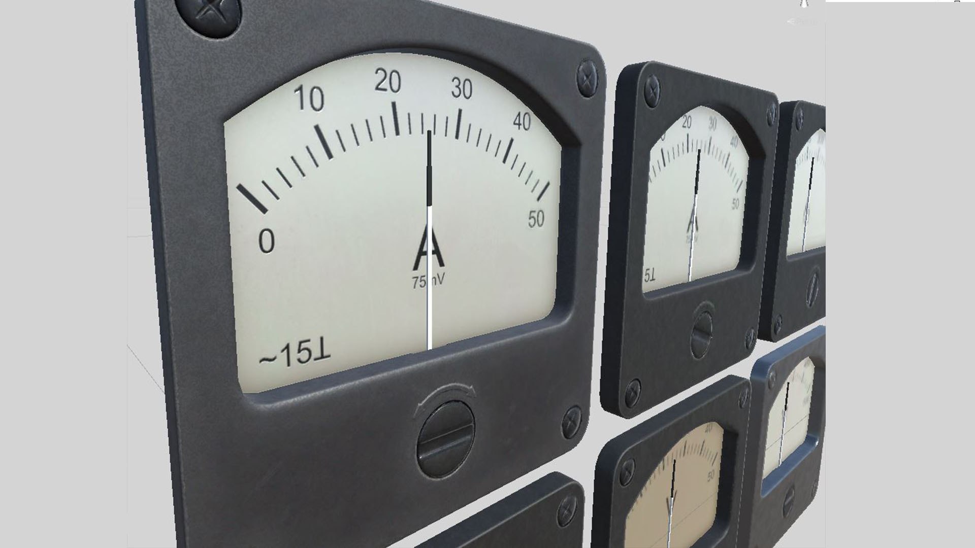3D Voltmeter Virtual Labs - TurboSquid 1632311