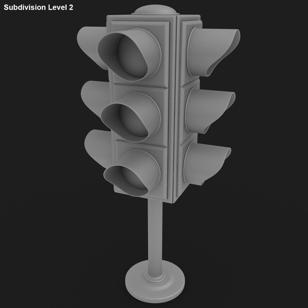 Traffic Light 3d 3ds