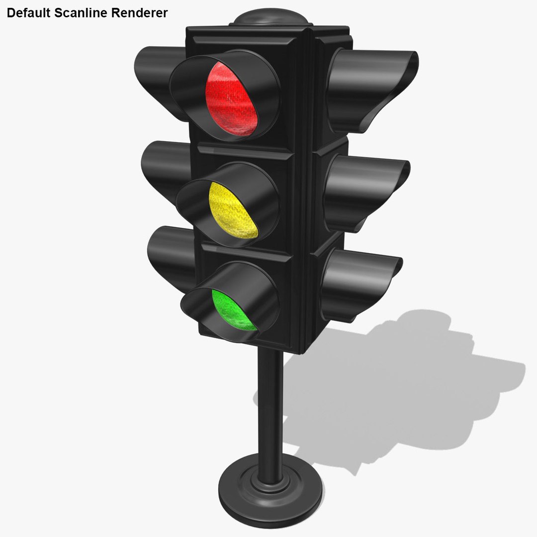 Traffic Light 3d 3ds