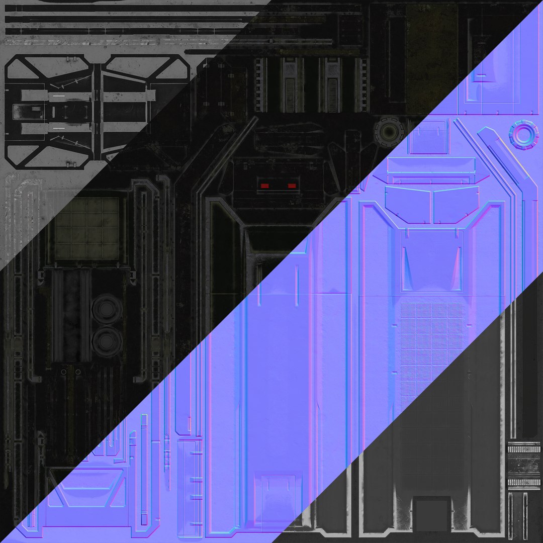 Technical Hatch B 3D Model - TurboSquid 1719935