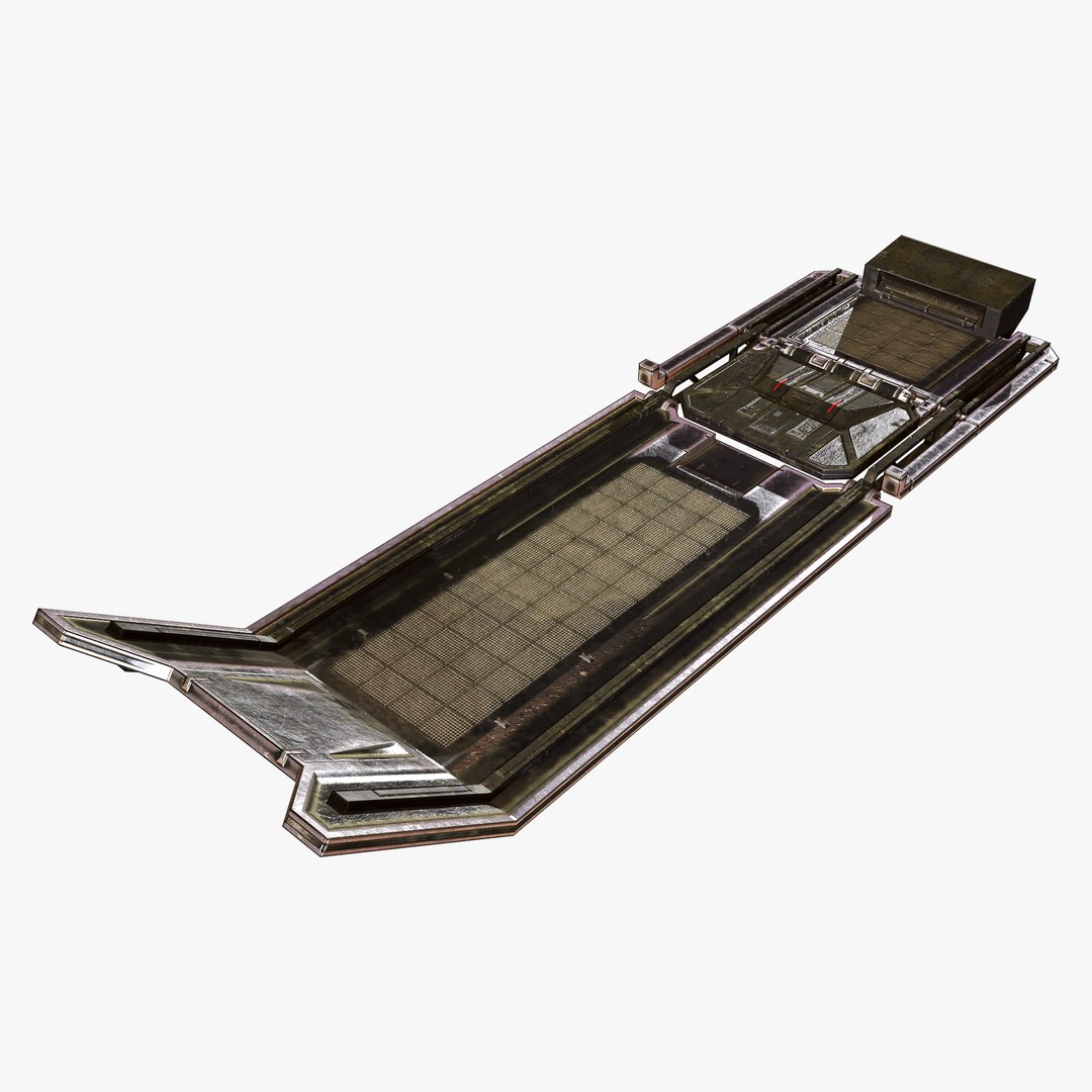 Technical Hatch B 3D model - TurboSquid 1719935