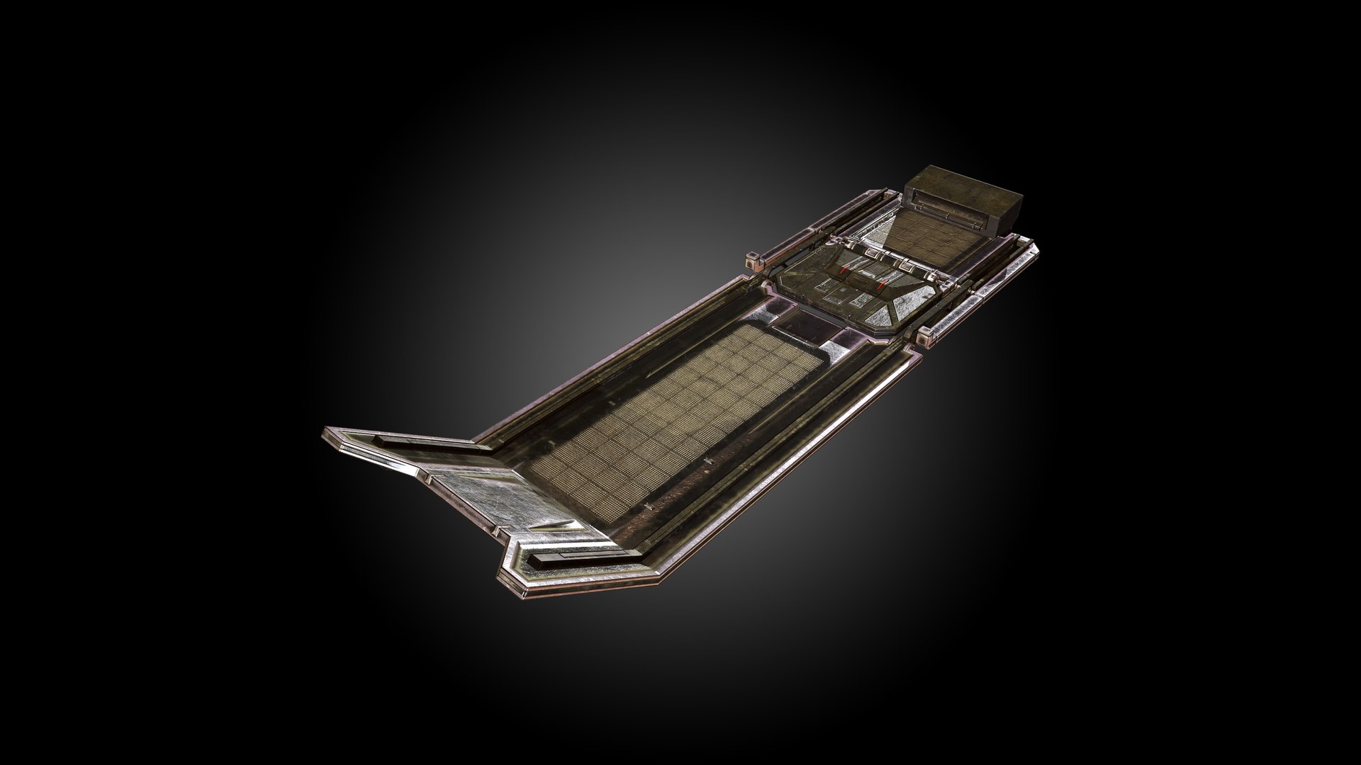 Technical Hatch B model - TurboSquid 1719929