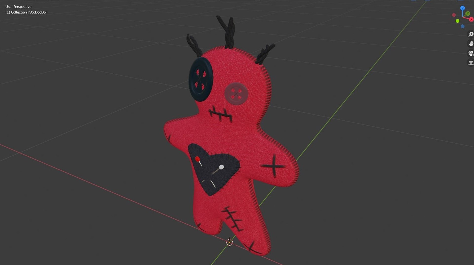 Voodoo doll 3D model - TurboSquid 1633494