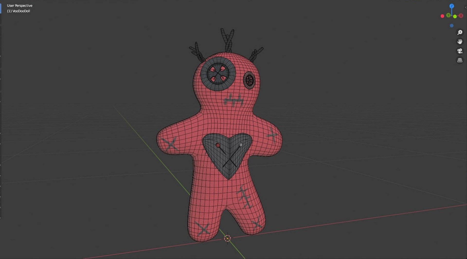 Voodoo doll 3D model - TurboSquid 1633494