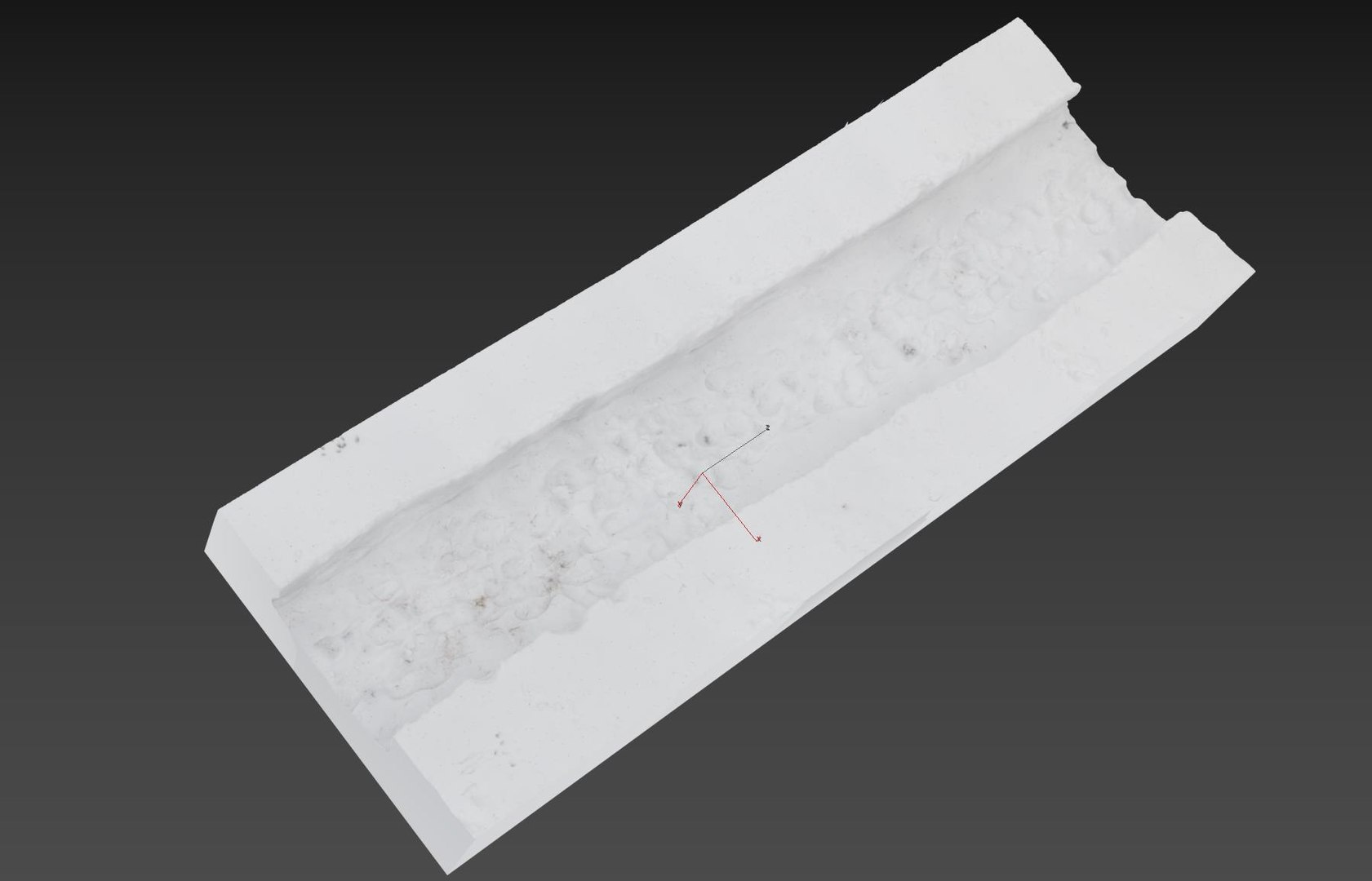 3D model Winter footpath - TurboSquid 1837586