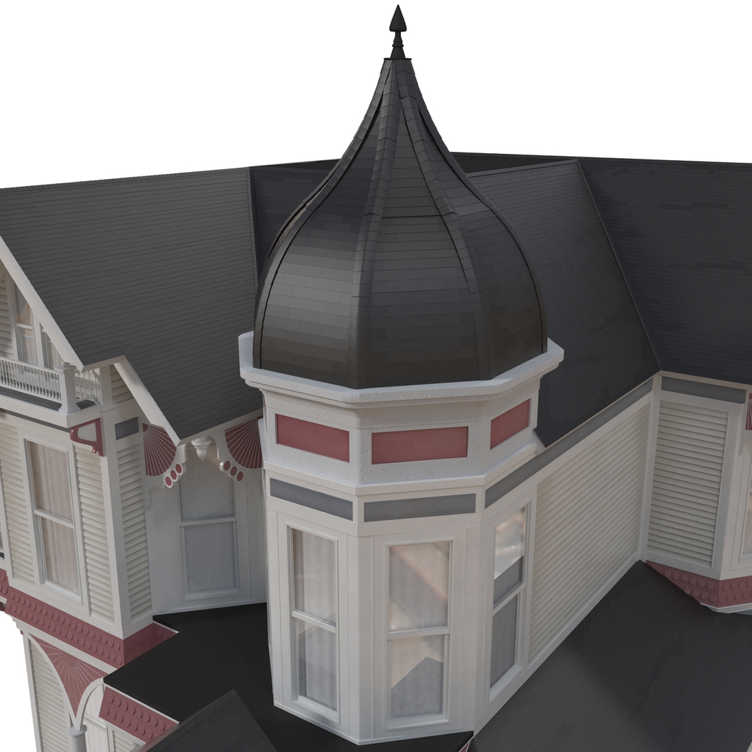 3d victorian house
