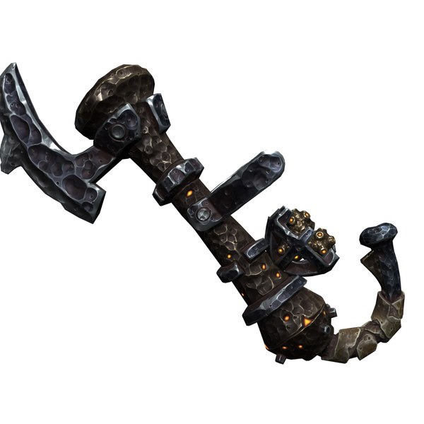 3D Brute two handed cannon - TurboSquid 1931224