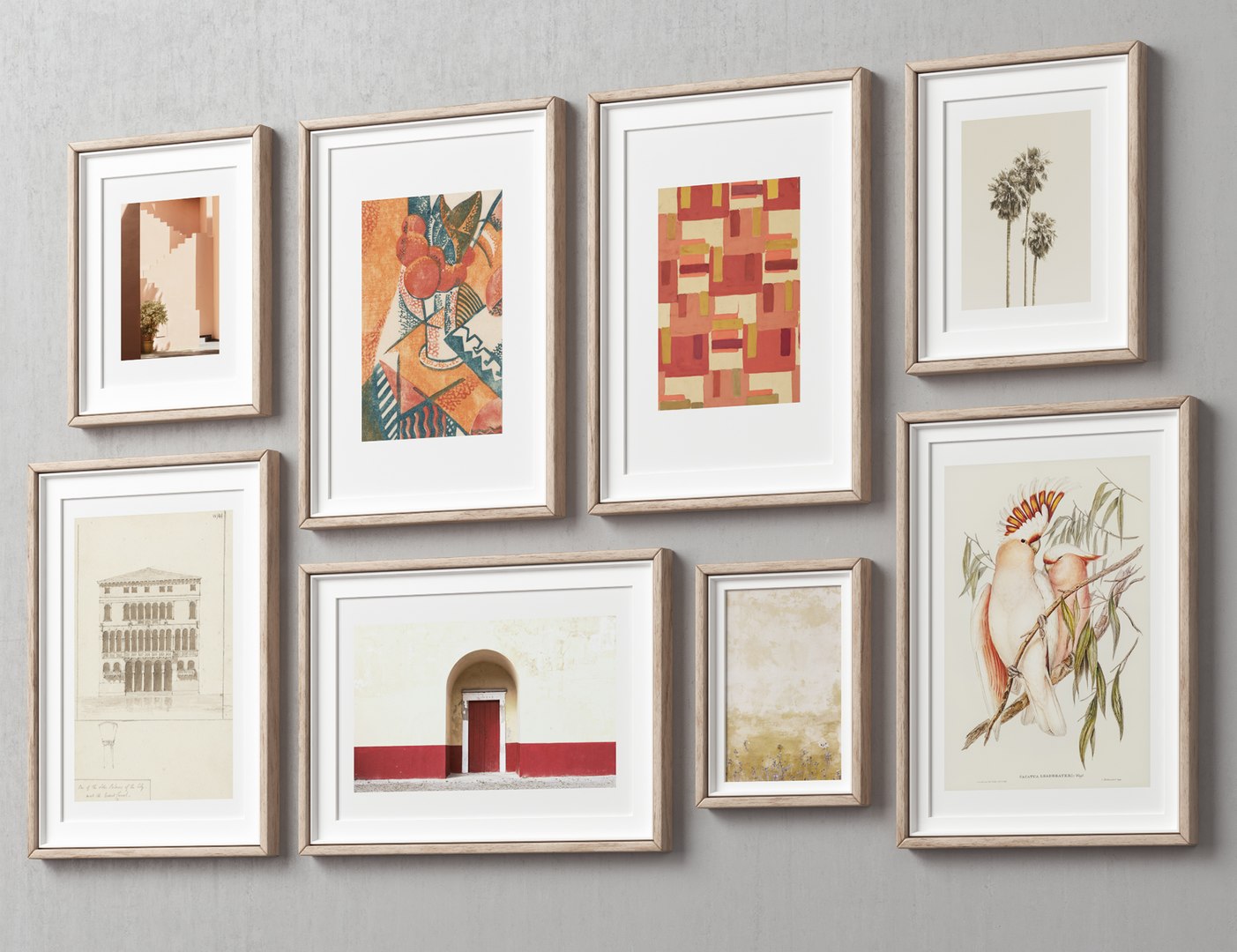 3D Picture Frames Set-521 - TurboSquid 2235550