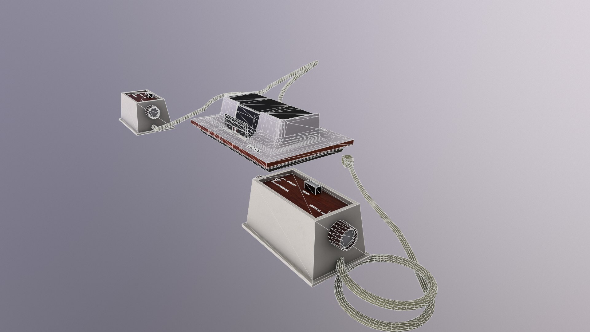 Magnavox Odyssey 1972 Model - TurboSquid 1831569