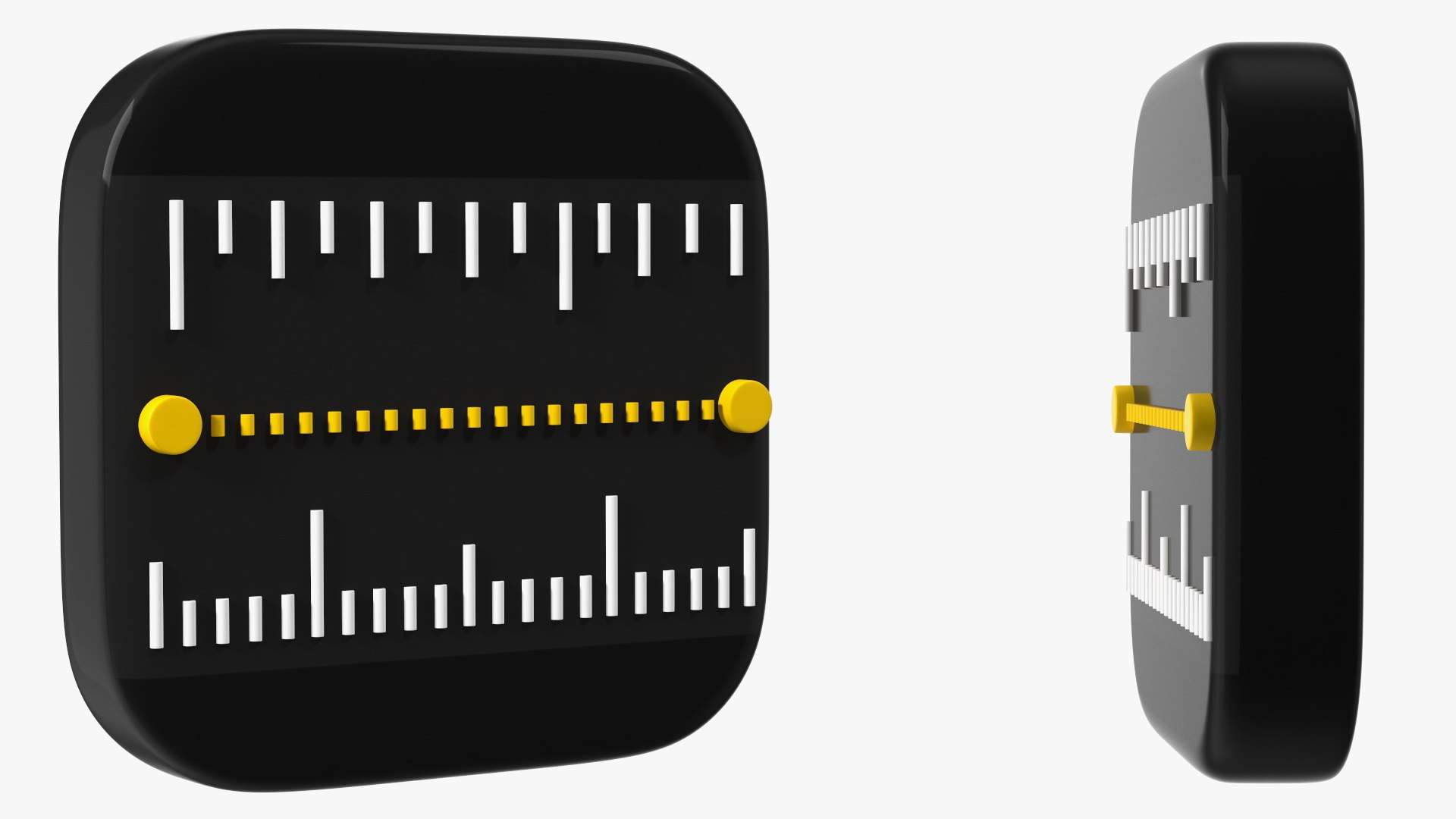 IPhone IOS Measure Icon 3D Model - TurboSquid 2222926