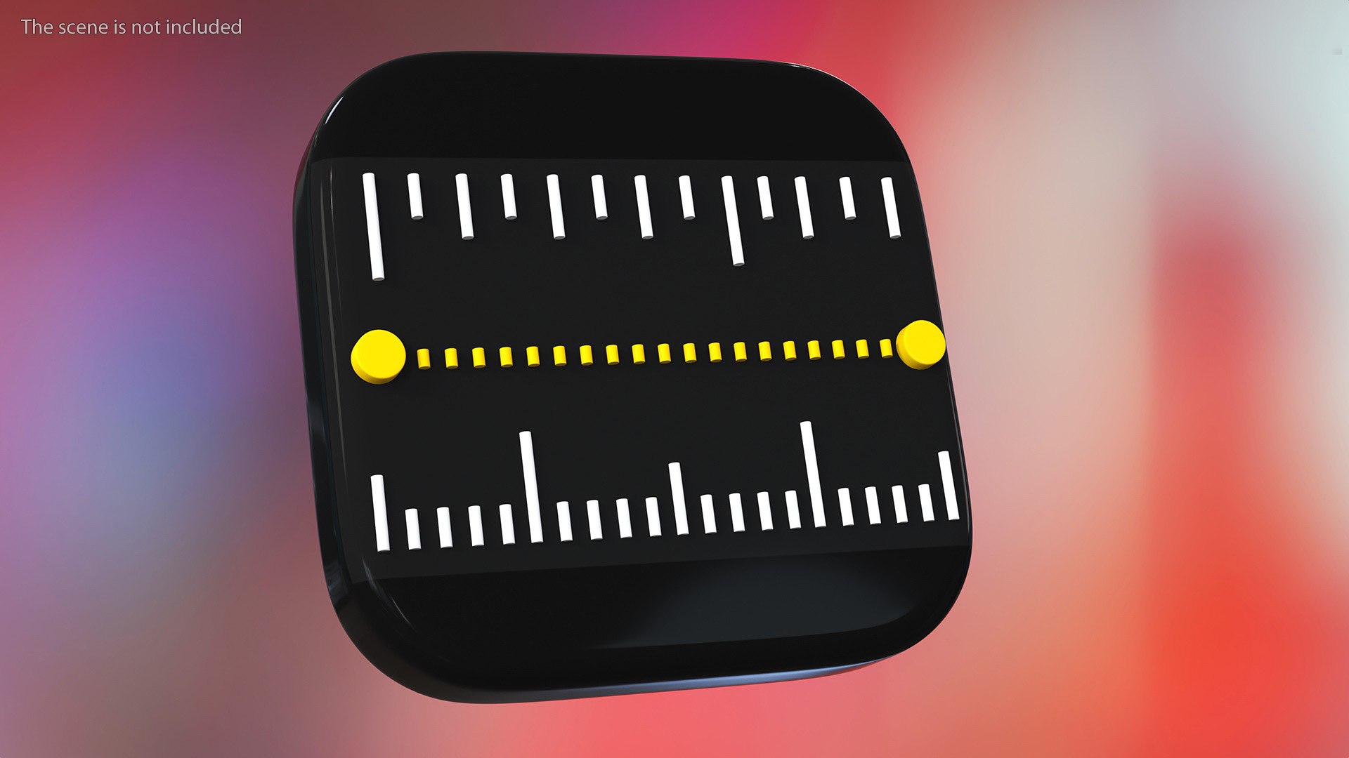 IPhone IOS Measure Icon 3D Model - TurboSquid 2222926