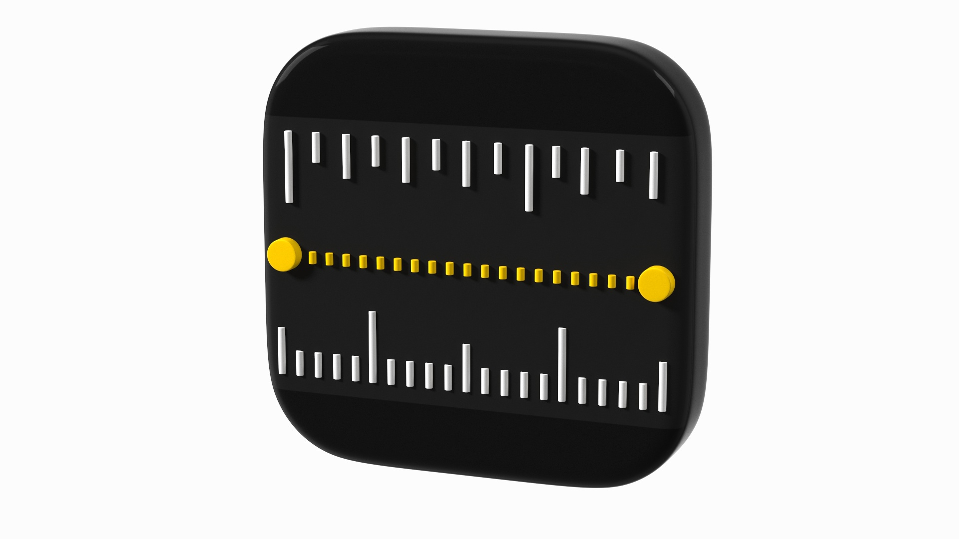 IPhone IOS Measure Icon 3D Model - TurboSquid 2222926