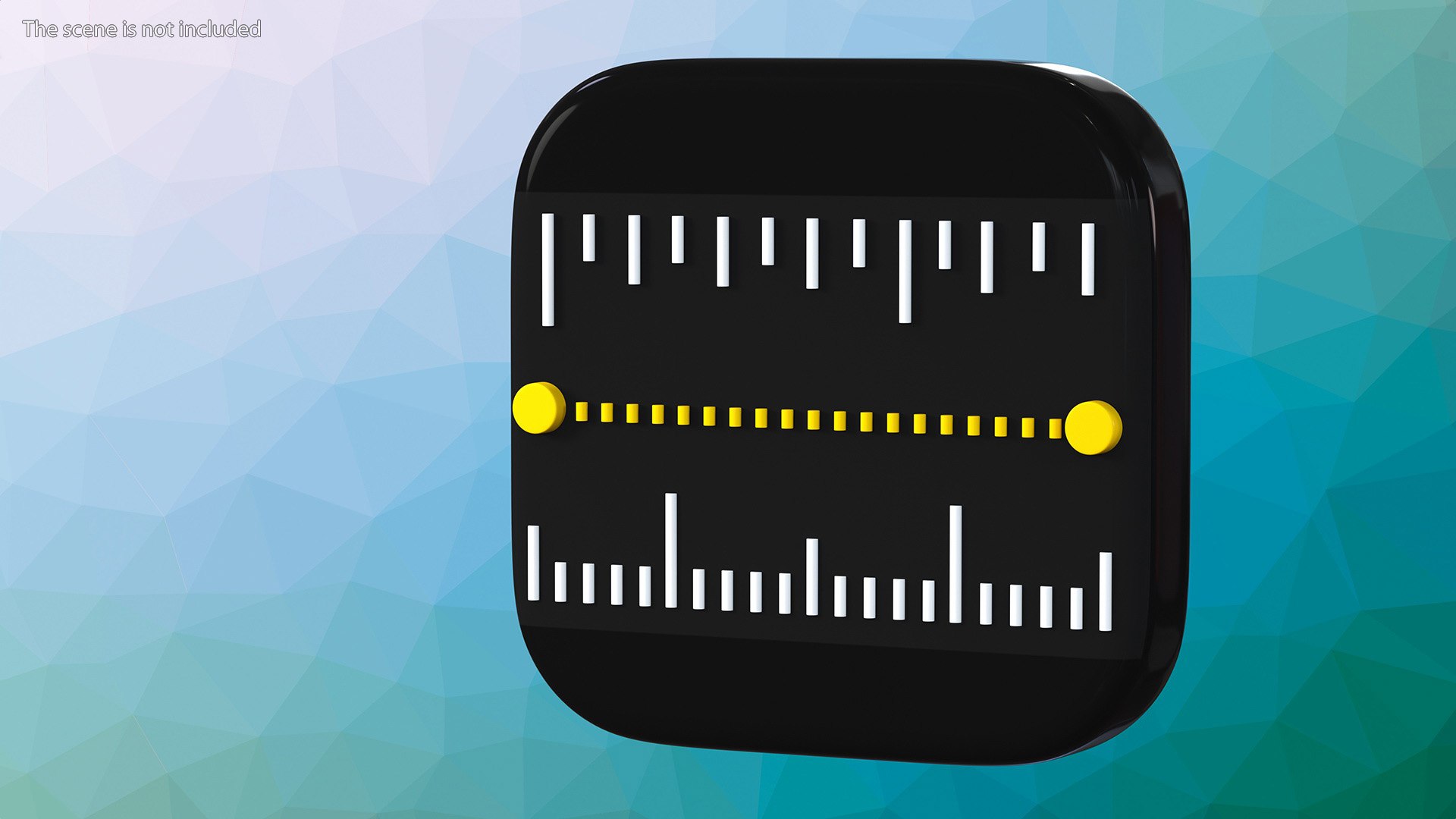 IPhone IOS Measure Icon 3D Model - TurboSquid 2222926