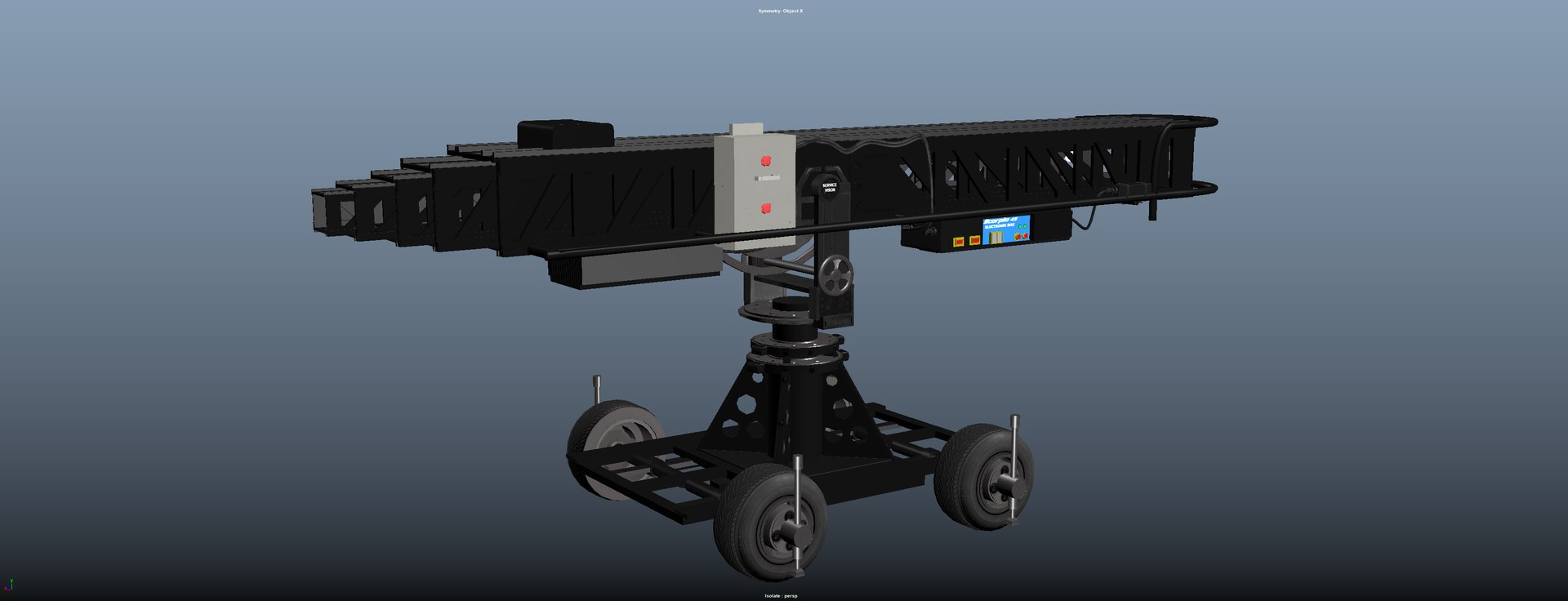 Scorpio45 Crane 3D - TurboSquid 1478578