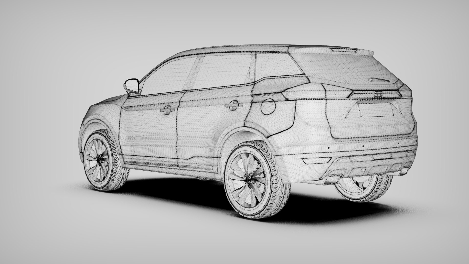 3D model geely nl3 - TurboSquid 1472160