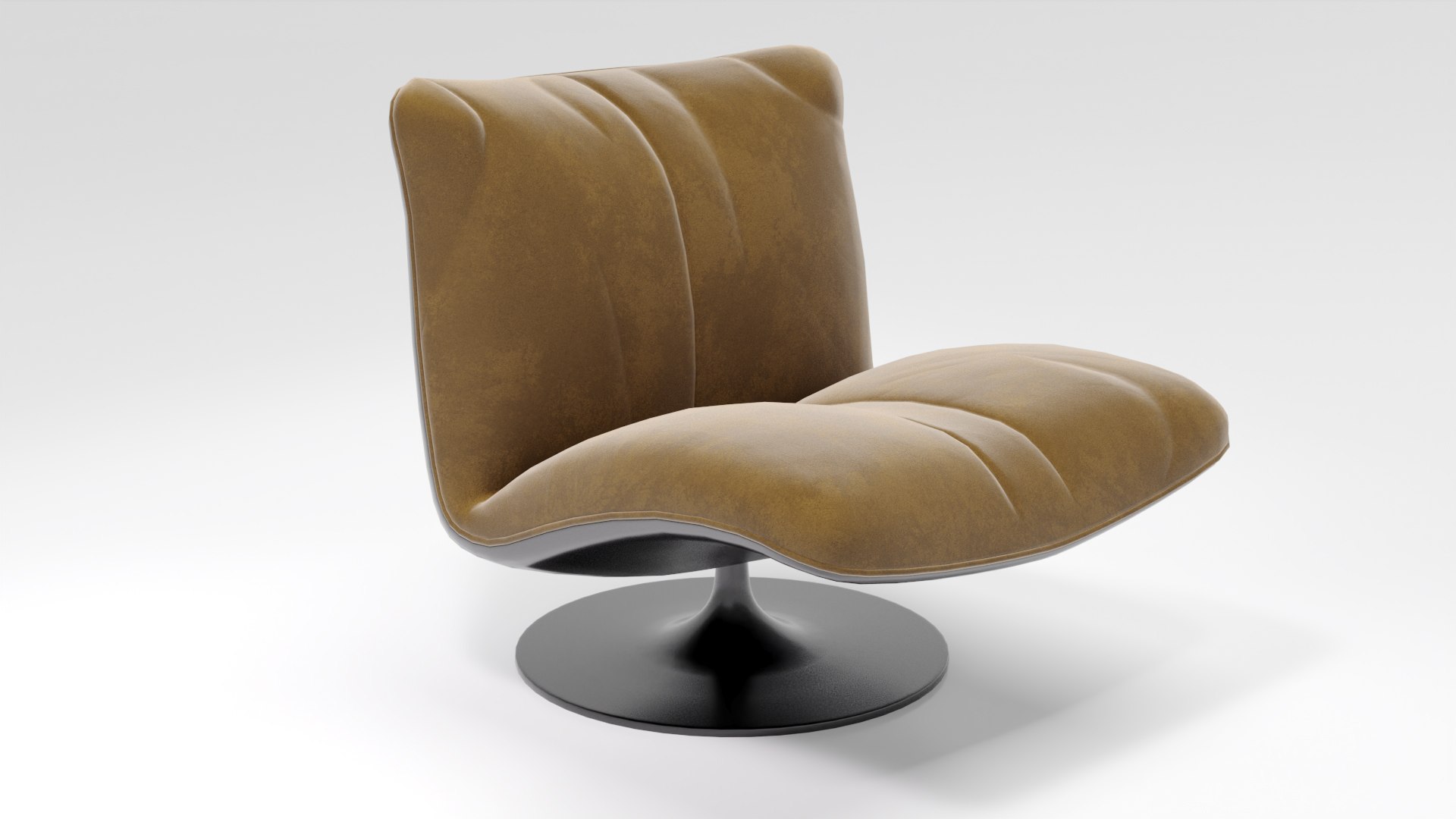 Baxter Marilyn Revolving Armchair 3D - TurboSquid 2130230