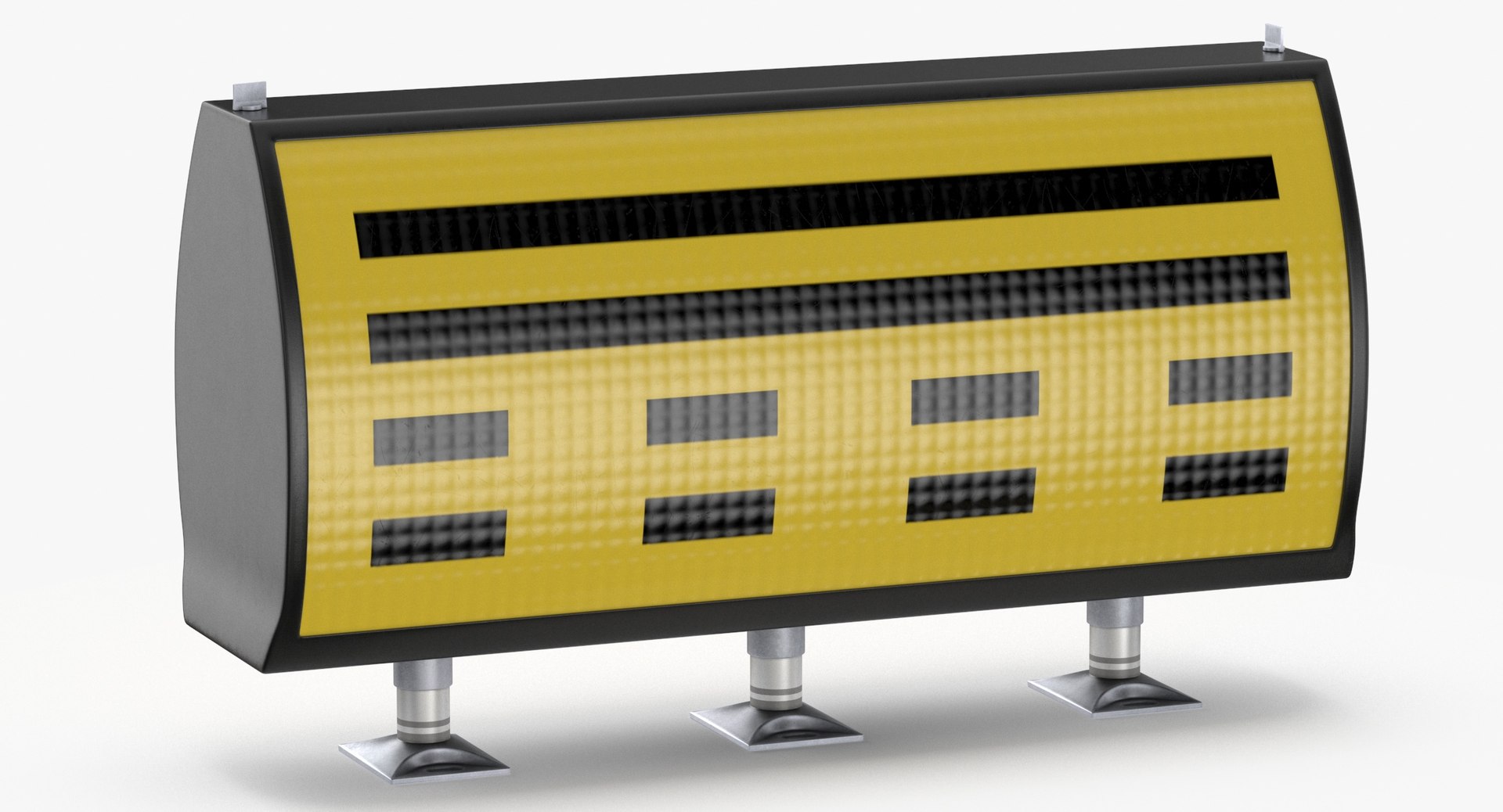 Ils Runway Safety Area Obstacle Free Boundary Clean and Dirty 3D model ...