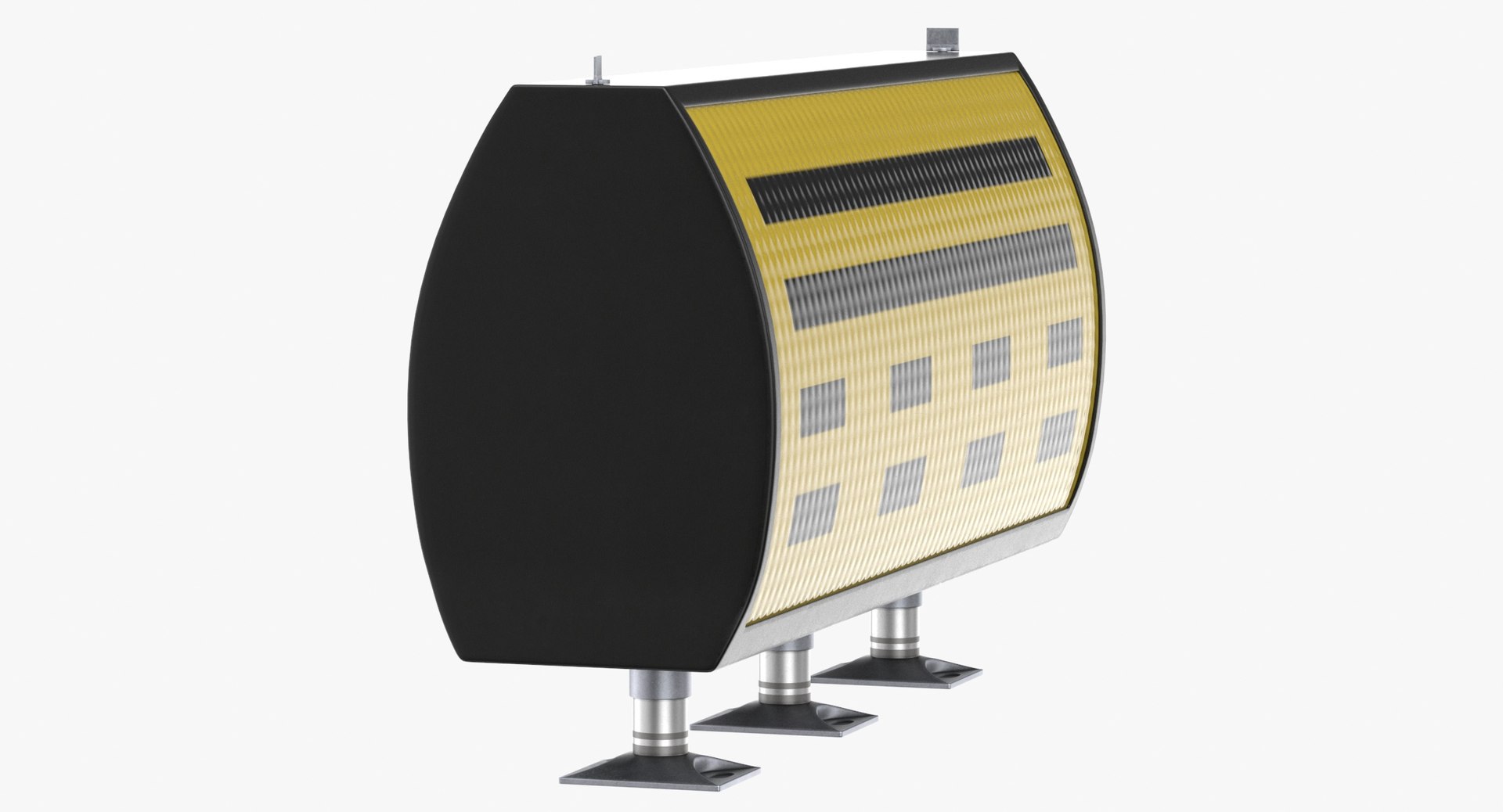 Ils Runway Safety Area Obstacle Free Boundary Clean and Dirty 3D model ...